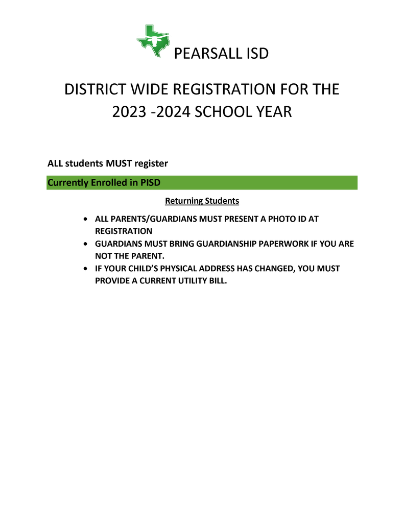 Live Feed | Pearsall Independent School District